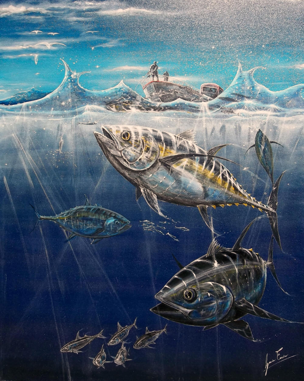 14 Best Marine Life Paintings You Need For Your Walls