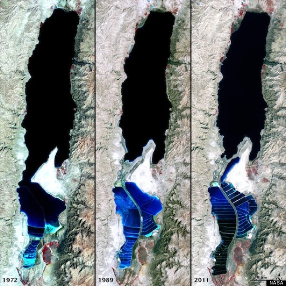 The Dead Sea: Drying, Dying, and Leaving This Unwanted Legacy